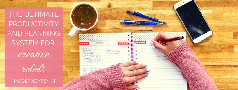 The ultimate planning system for creative rebels - Modern Gypsy
